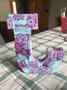 Simple Découpage Project for Beginners - The Mummy Front