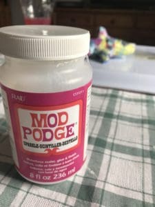 Simple Découpage Project for Beginners - The Mummy Front