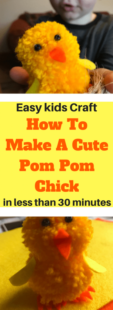 Easy Easter Craft | Make A Cute Easter Chick in Less Than 30 Minutes ...