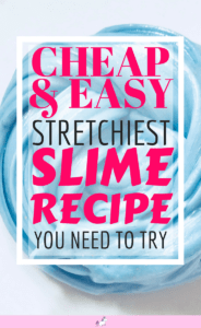 Foolproof Slime Recipe for Kids... with only 4 Cheap Slime Ingredients ...