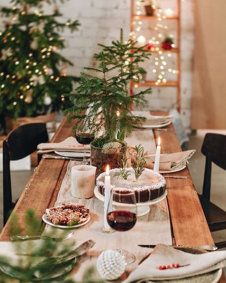 35 Stunning Tabletop Christmas Decor Ideas You Need To See! - The Mummy ...