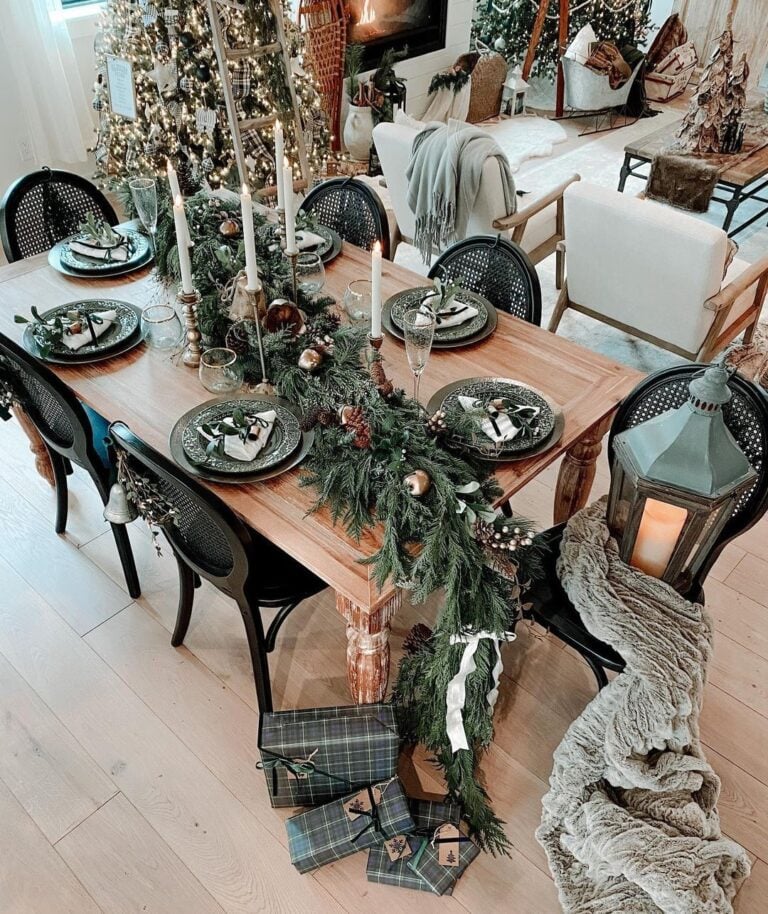 35 Stunning Tabletop Christmas Decor Ideas You Need To See! - The Mummy ...