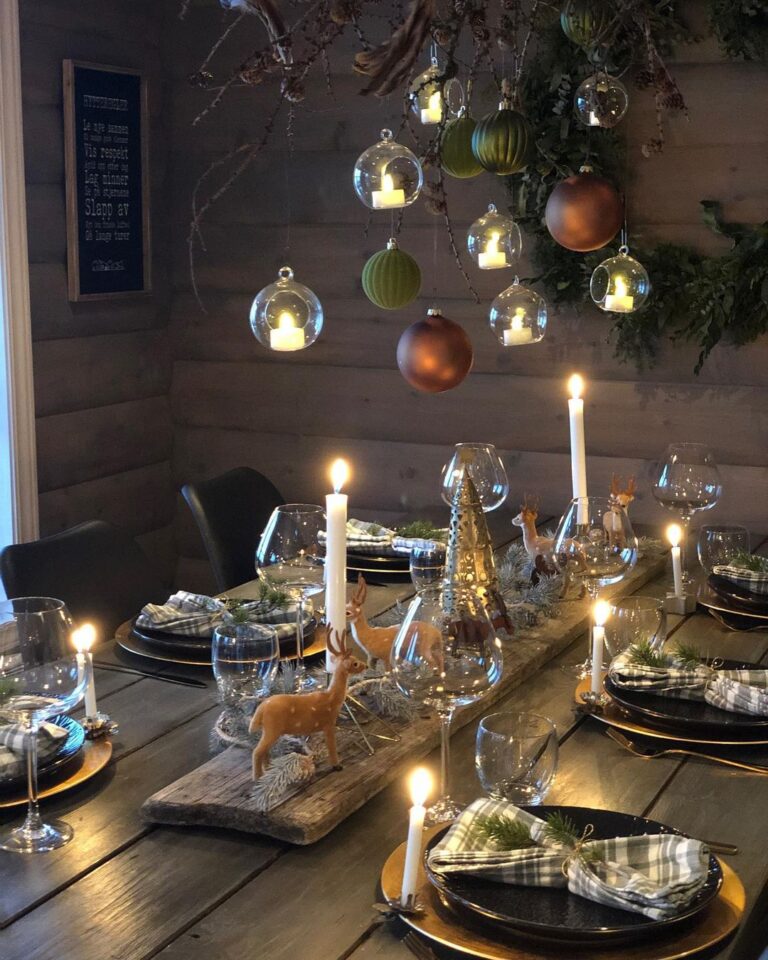 35 Stunning Tabletop Christmas Decor Ideas You Need To See! - The Mummy ...