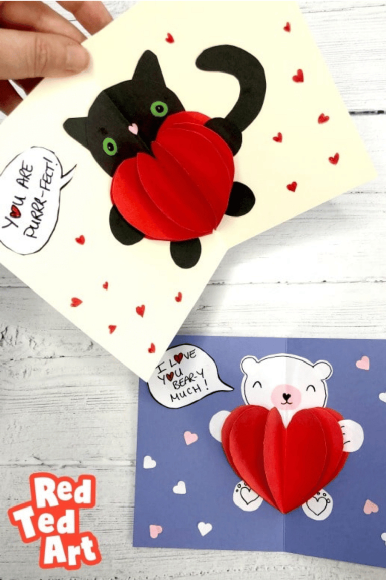 10 DIY Valentine’s Cards for Kids That They'll Love to Get - The Mummy ...