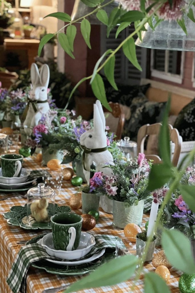 42 Beautiful Easter Table Settings to Recreate! - The Mummy Front