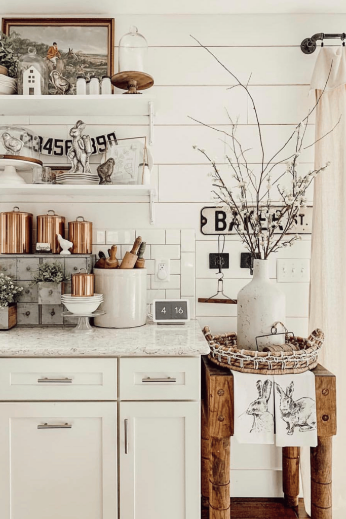20+ Farmhouse Easter Decor Ideas for a Cozy Home - The Mummy Front