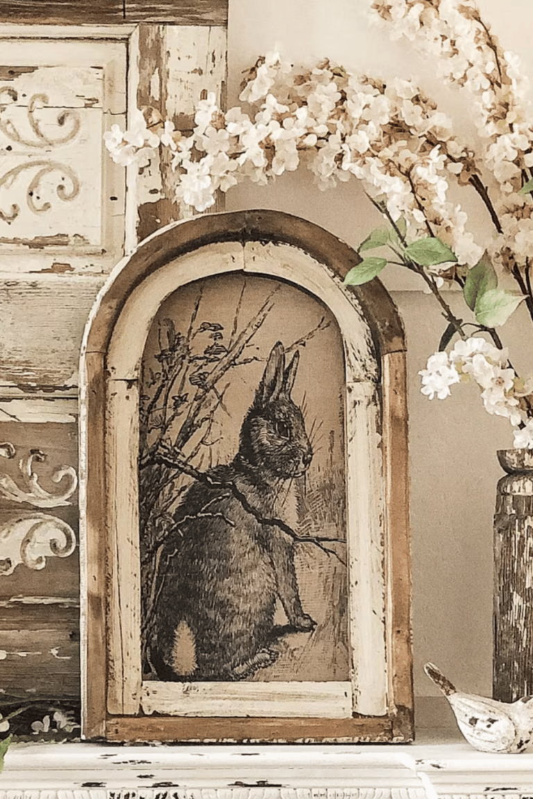 20+ Farmhouse Easter Decor Ideas for a Cozy Home - The Mummy Front