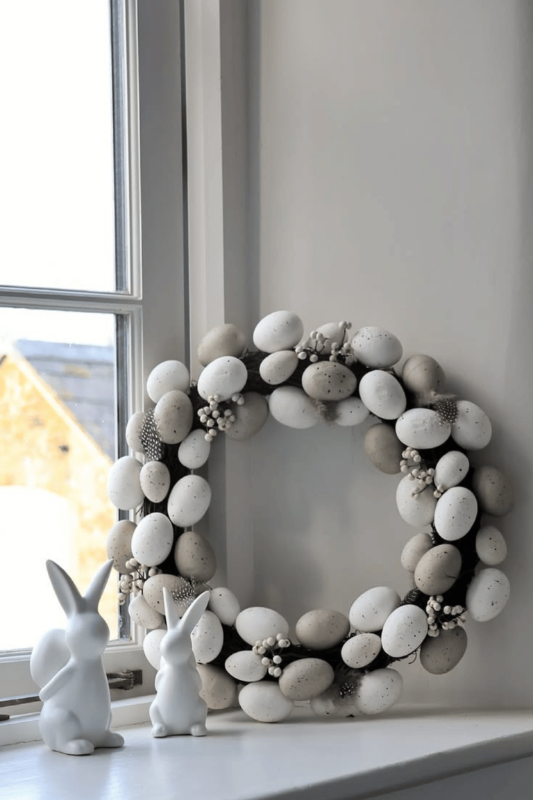 25 Beautiful Easter Wreath Ideas to Make this Spring - The Mummy Front