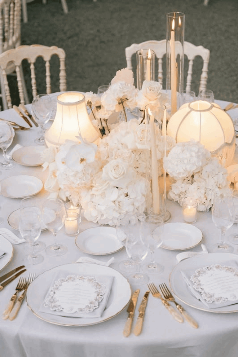 50 Wedding Table Settings to Elevate Your Reception Decor - The Mummy Front