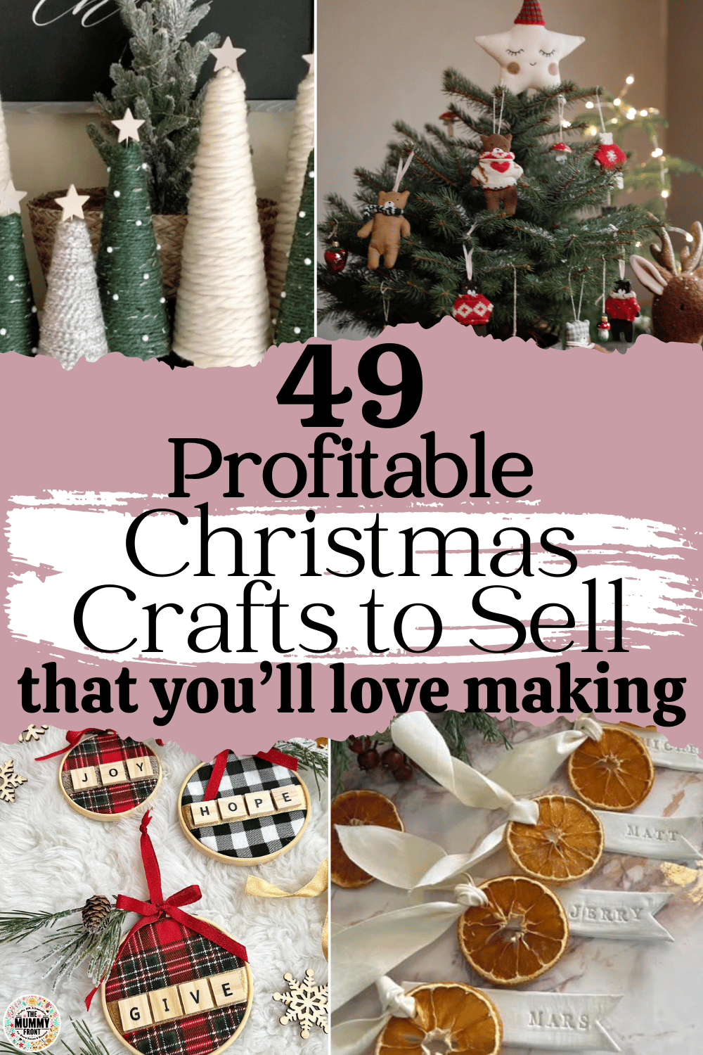 49 Christmas Crafts to Sell This Year That You'll Love Making - The ...