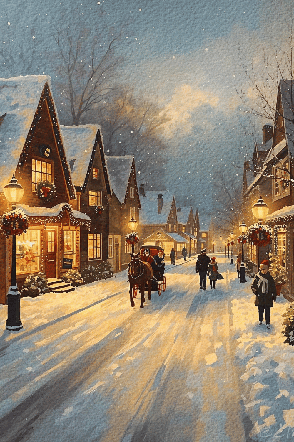 47 Easy & Magical Christmas Painting Ideas To Try - The Mummy Front