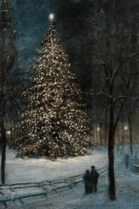 47 Easy & Magical Christmas Painting Ideas To Try - The Mummy Front