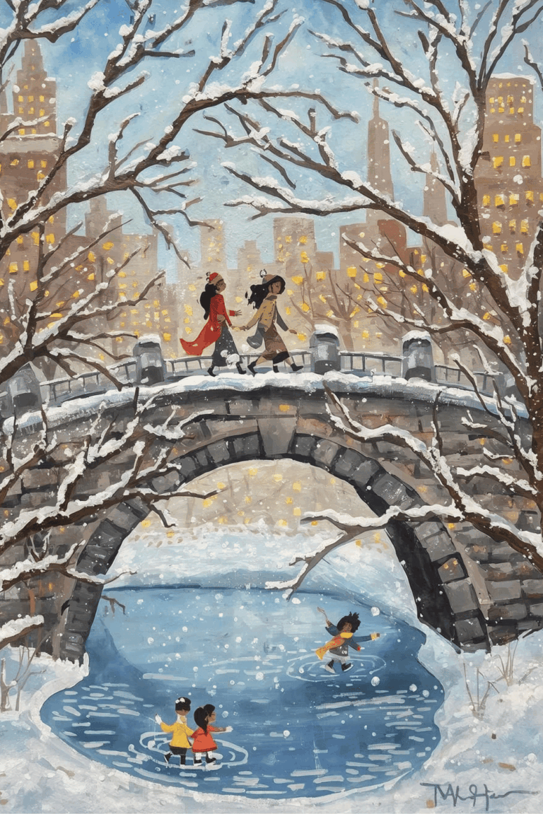 47 Easy & Magical Christmas Painting Ideas To Try - The Mummy Front