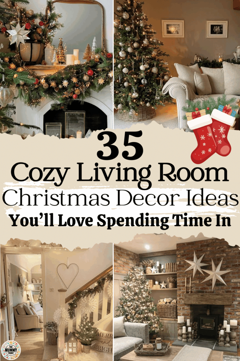 35 Christmas Decor Ideas for Living Room Spaces That Feel Cozy ...