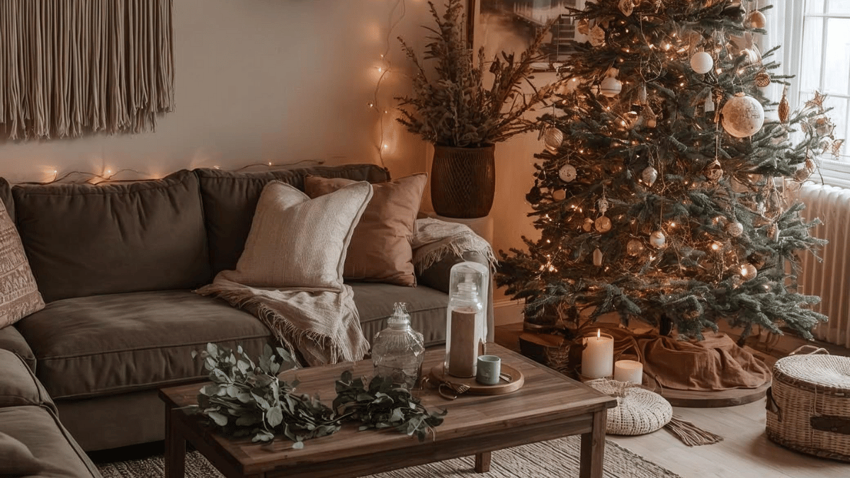 35 Christmas Decor Ideas for Living Room Spaces That Feel Cozy ...