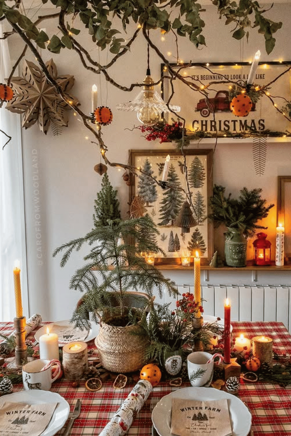 23 Christmas Table Centerpieces for an Elegant Holiday - The Mummy Front