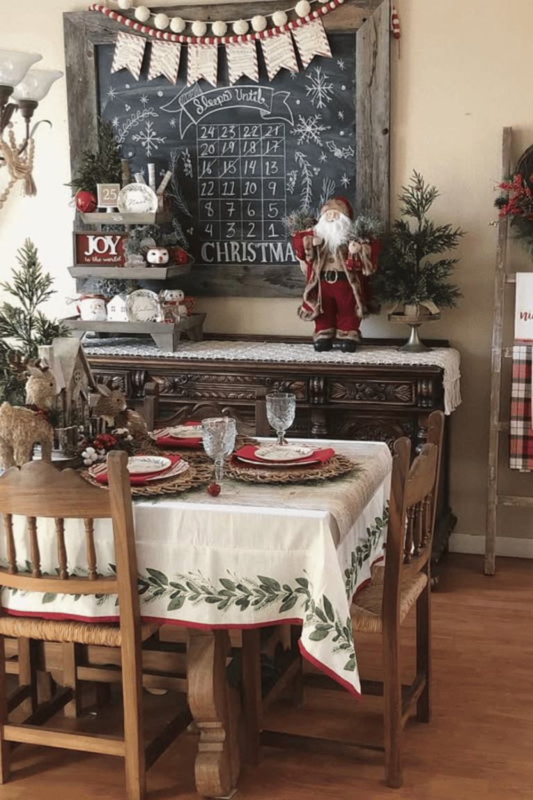 27 Festive December Chalkboard Ideas to Inspire You - The Mummy Front