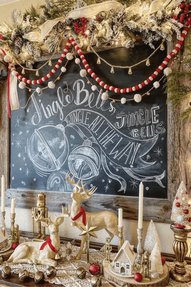 27 Festive December Chalkboard Ideas to Inspire You - The Mummy Front