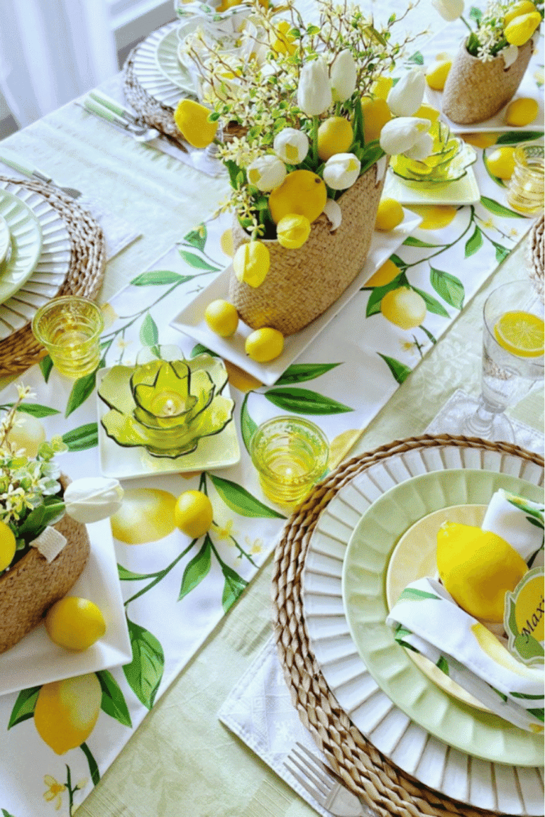 64 Beautiful Table Decoration Ideas for All Occasions - The Mummy Front